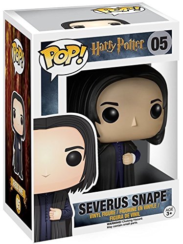 Harry Potter - Severus Snape #05 Funko Pop! Vinyl Figure (Bundled with Compatible Pop Box Protector Case), Multicolor, 3.75 inches
