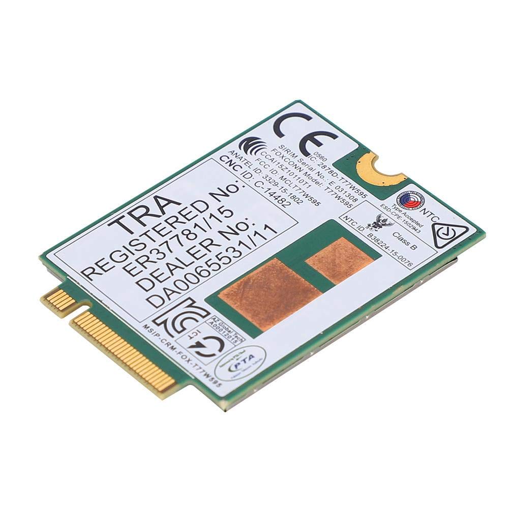 M.2 PCIe Card Laptop Network Adapter T77W595 4G Modem Module LT4120 796928-001 for HP Probook/EliteBook 820 840 850 G2 G3, 150 Mbps