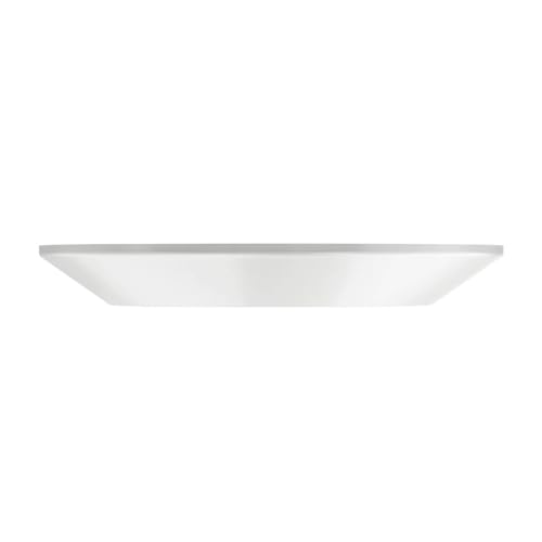 Kichler Horizon LED Downlight in White, 6.4" Flush Mount Interior Dimmable Light, 3000K, Wet Rated Integrated LED, (6.4" W x 1.3" H), 43873WHLED30, White