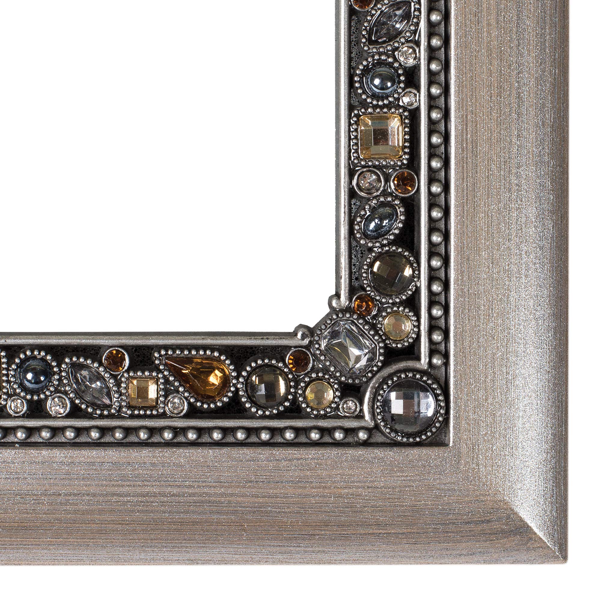 Cottage Garden Loved Unconditionally Brushed Pewter Jewelry Music Box Plays Wonderful World