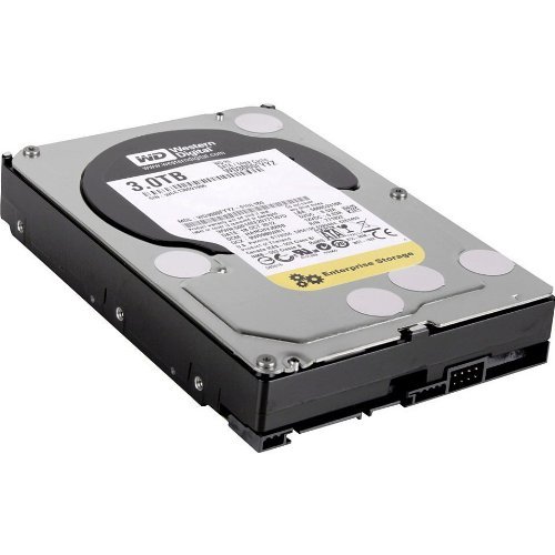 WD RE 3 TB Enterprise Hard Drive: 3.5 Inch, 7200 RPM, SATA III, 64 MB Cache - WD3000FYYZ (Renewed)