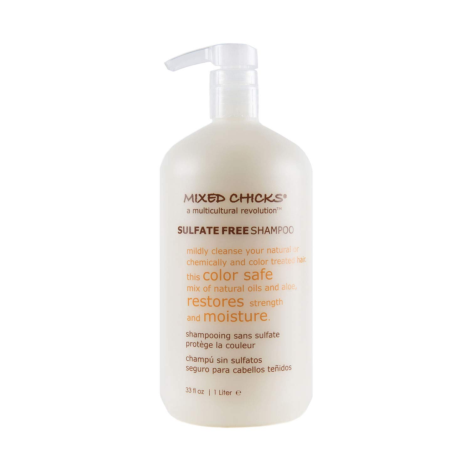 Mixed Chicks Sulfate-Free Shampoo for Colored & Chemically Treated Hair, 33 fl.oz
