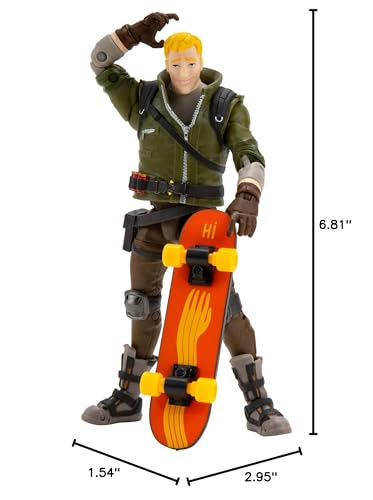 Fortnite FNT0655 Legendary Series, 1 Pack-6 Inch Recruit – Jonesy Collectible Action Figure-Includes 3 Interchangeable Faces