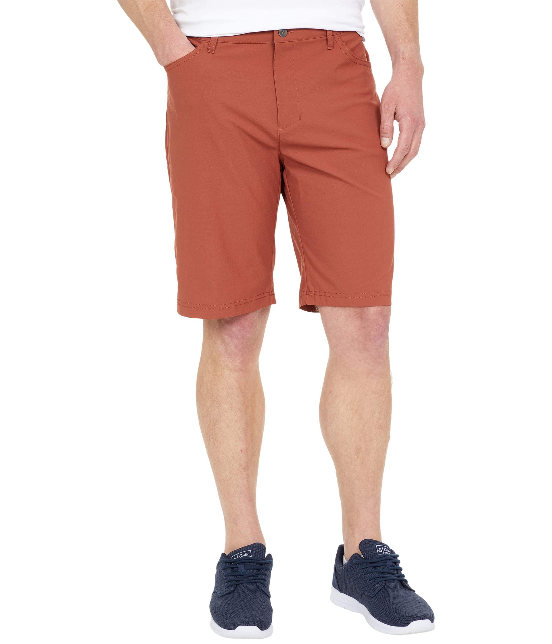 Adidas Golf Men's Go-to 5-Pocket Primegreen Golf Short, Orange, 40"