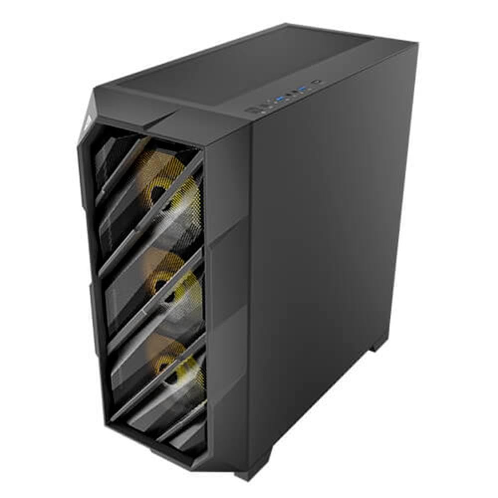 Antec DP503 ATX Mid Tower PC Case, Type-C Gen2, 3 x 120mm ARGB Fans with ARGB & PWM Controller, Up to 2 x 360mm Radiator, GPU Bracket, EATX Gaming PC Case, Black
