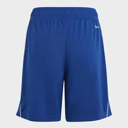 adidas Kids' Tiro 23 Shorts, Team Royal Blue/White, Small