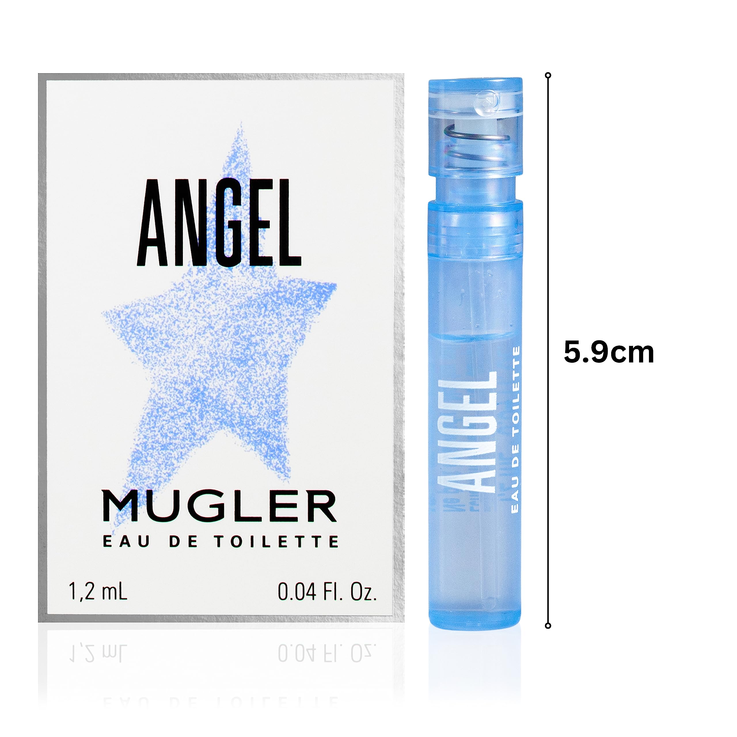 Mugler Sample Vials for Women, Angel EDT, Alien Fusion EDP, Alien Flora Futura EDP, 1.2ml/0.04oz Sprays, Sampler Set of 3