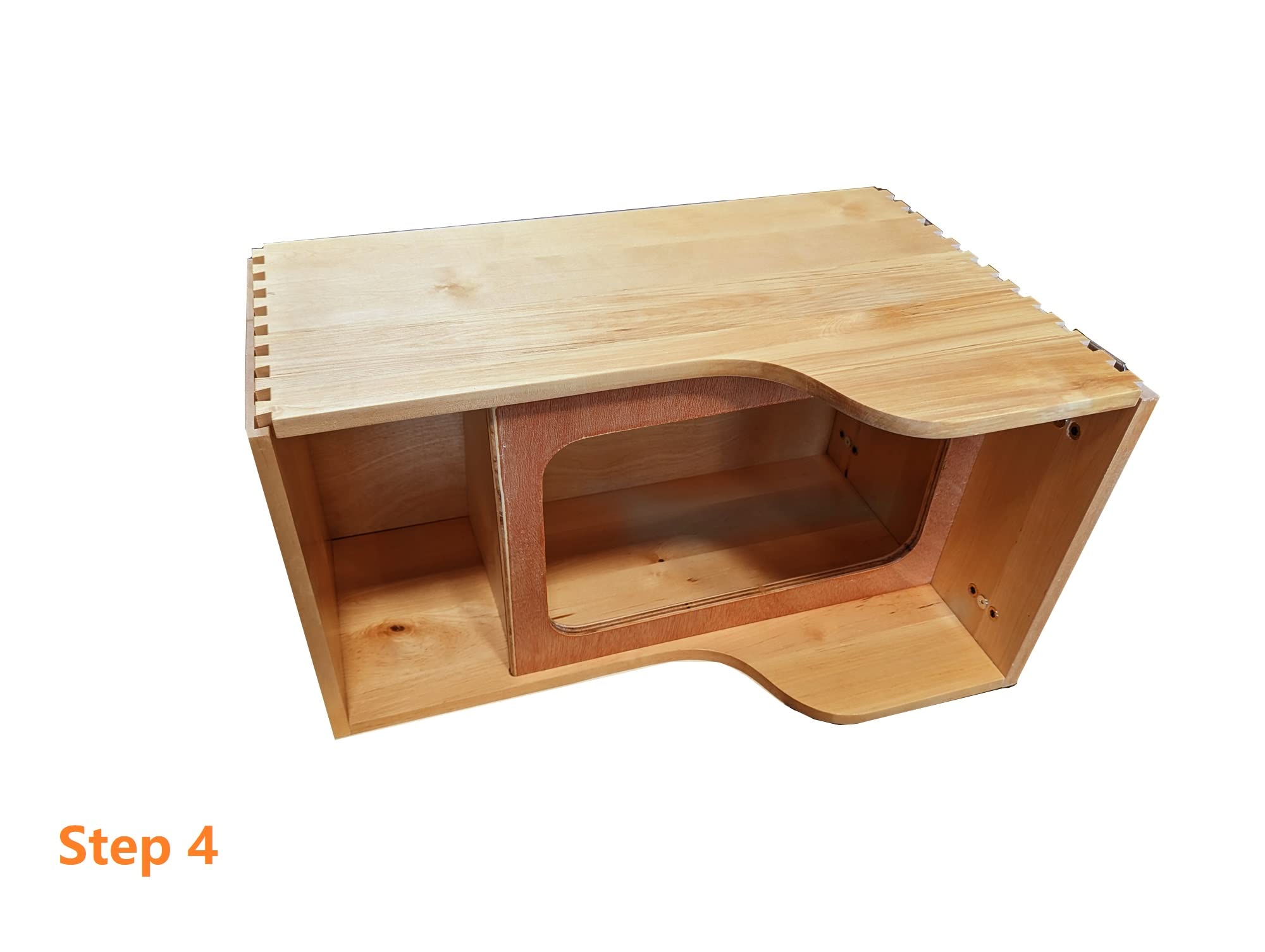 Pull Out Trash Can for Base Kitchen Cabinets, Storage Garbage Bin on wood frame with Soft Close Track Front mounting hardware include. Rear Storage, 11'' width for B15 cabinet (Not included trash bin)