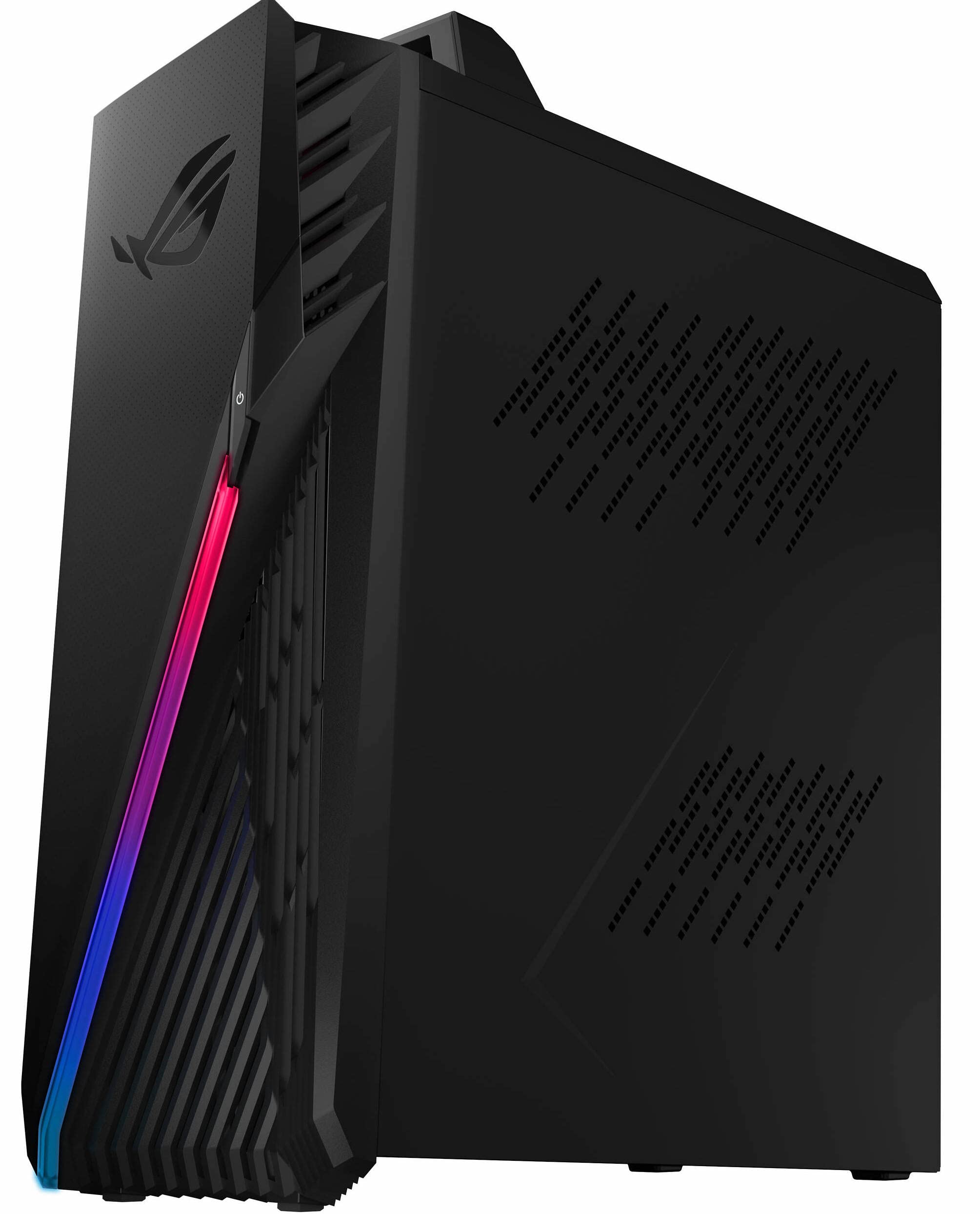 ASUS ROG G15CK-IB772 Gaming & Entertainment Desktop PC (Intel i7-10700 8-Core, 32GB RAM, 6TB HDD (3.5), RTX 2070 Super, WiFi, Bluetooth, HDMI, USB 3.2, Display Port, Win 11 Pro) (Renewed)