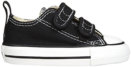 Converse Boys' Chuck Taylor All Star 2V Low Top Sneaker, Black, 6 M US Toddler