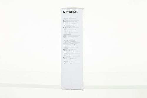 NETGEAR 48 Port Gigabit Network Switch (GS348) Ethernet Switch - Desktop or Rackmount, and Limited Lifetime Protection