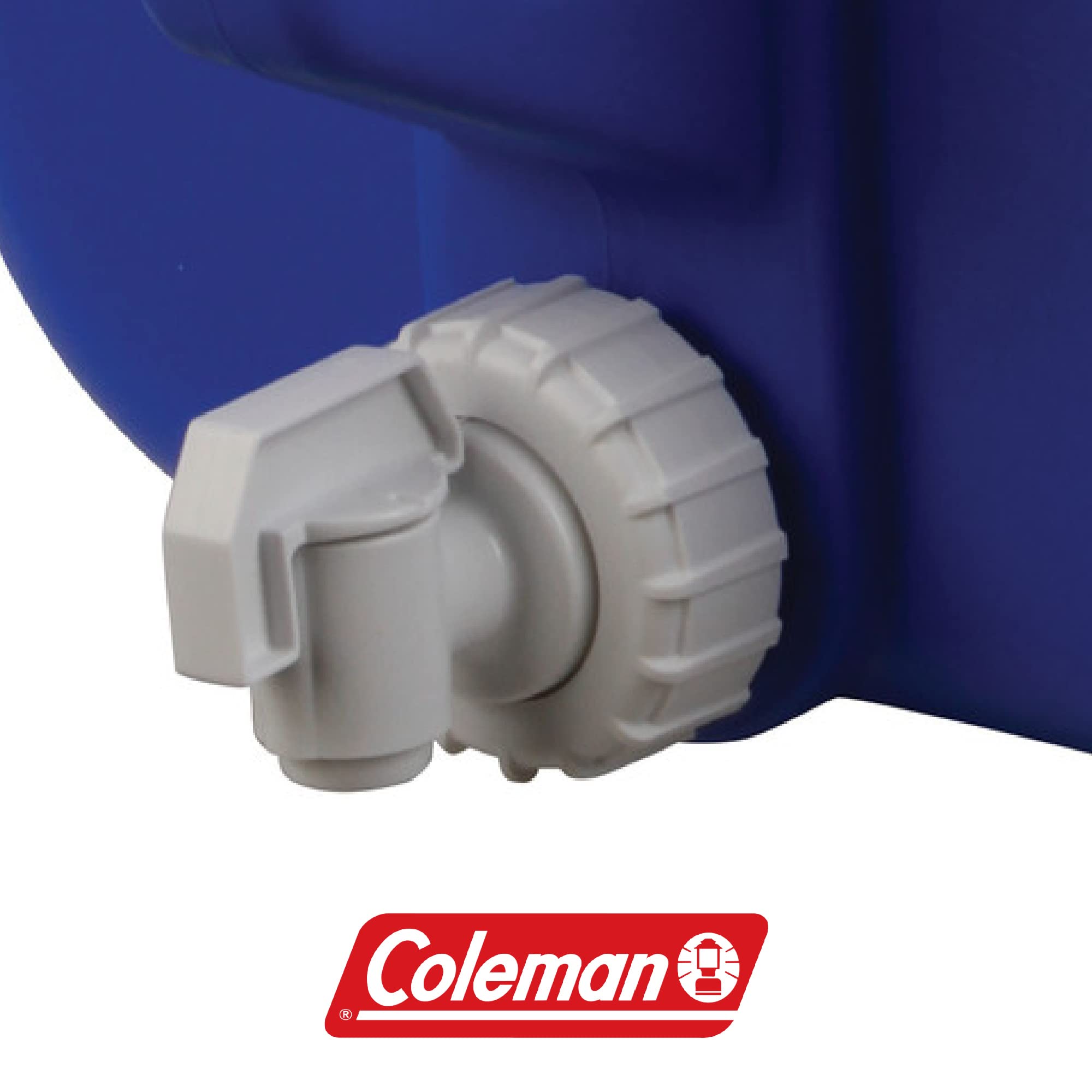 Coleman Water Carrier Jug Replacement Faucet Assy (5-Gallon, Blue)