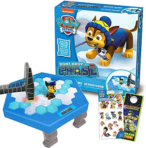 Don't Drop Chase Game Bundle - Ice Breaker Game with Stickers, More (Games for Birthday Party)