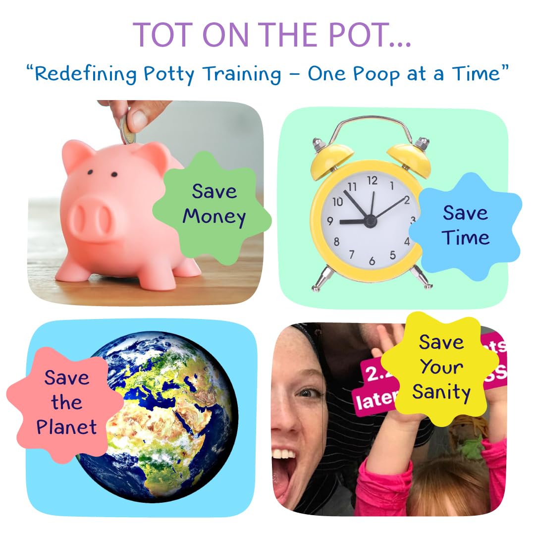 Potty Training with Tot On The Pot, Complete System Includes Parent's Guide, Children's Book, Potty Doll, Toy Potty & Activity Reward Cards, Pediatrician Recommended & Play Based Learning (Katie)
