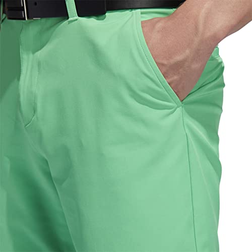 adidas Men's Ultimate365 8.5 Inch Core Golf Shorts, Semi Screaming Green, 42