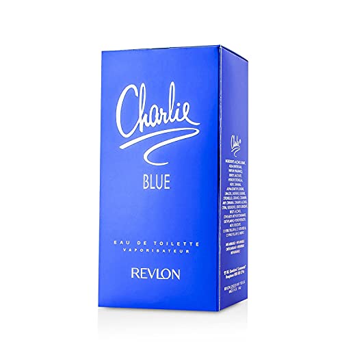 REVLON Charlie Blue by for Women, Eau De Toilette Spray, 3.4 Ounce