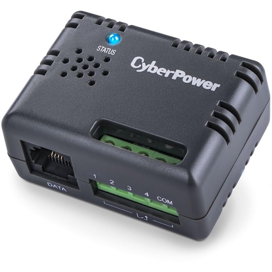 CyberPower ENVIROSENSOR Environmental Sensor, 12V, RJ45 Ethernet Port, 10FT Cable