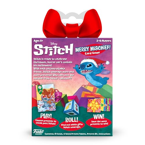 Funko Disney Stitch Merry Mischief! Card Game