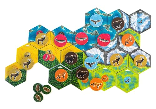 AEG & Flatout Games | Cascadia - Award-Winning Board Game Set in The Pacific Northwest | Easy to Learn | Quick to Play | Ages 10+
