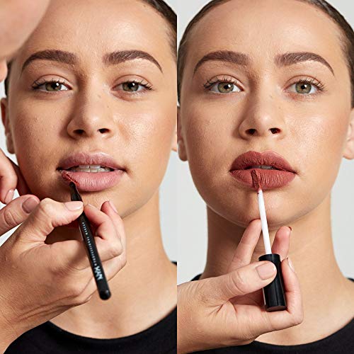 NYX PROFESSIONAL MAKEUP Lip Lingerie Matte Liquid Lipstick - Seduction (Red Orange)