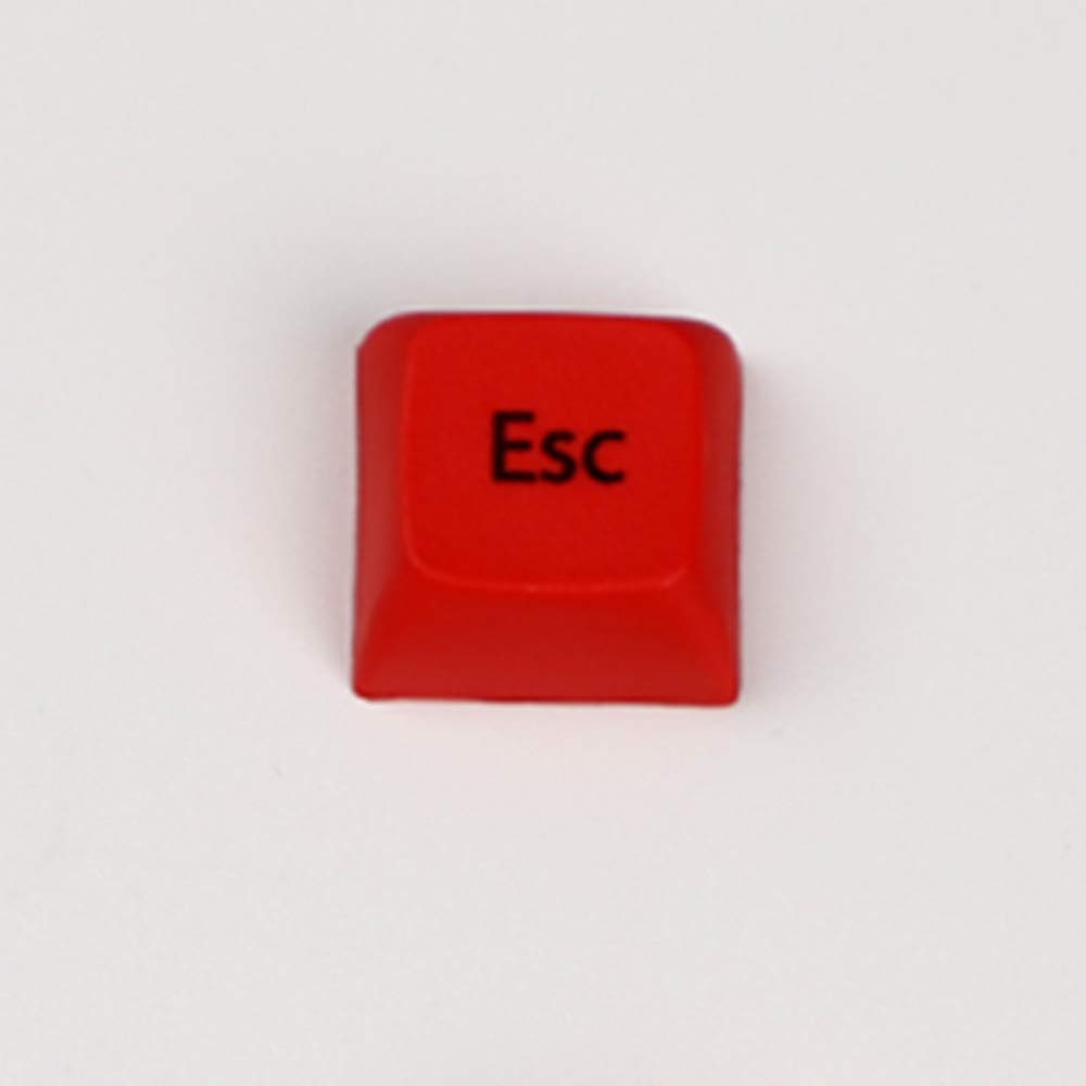 XDA Profile Dye-Sublimation PBT Keycap WASD R4/ESC Arrow Key Cap Switch for Cherry RGB MX Mechanical Gaming Keyboards Replacement (Esc)