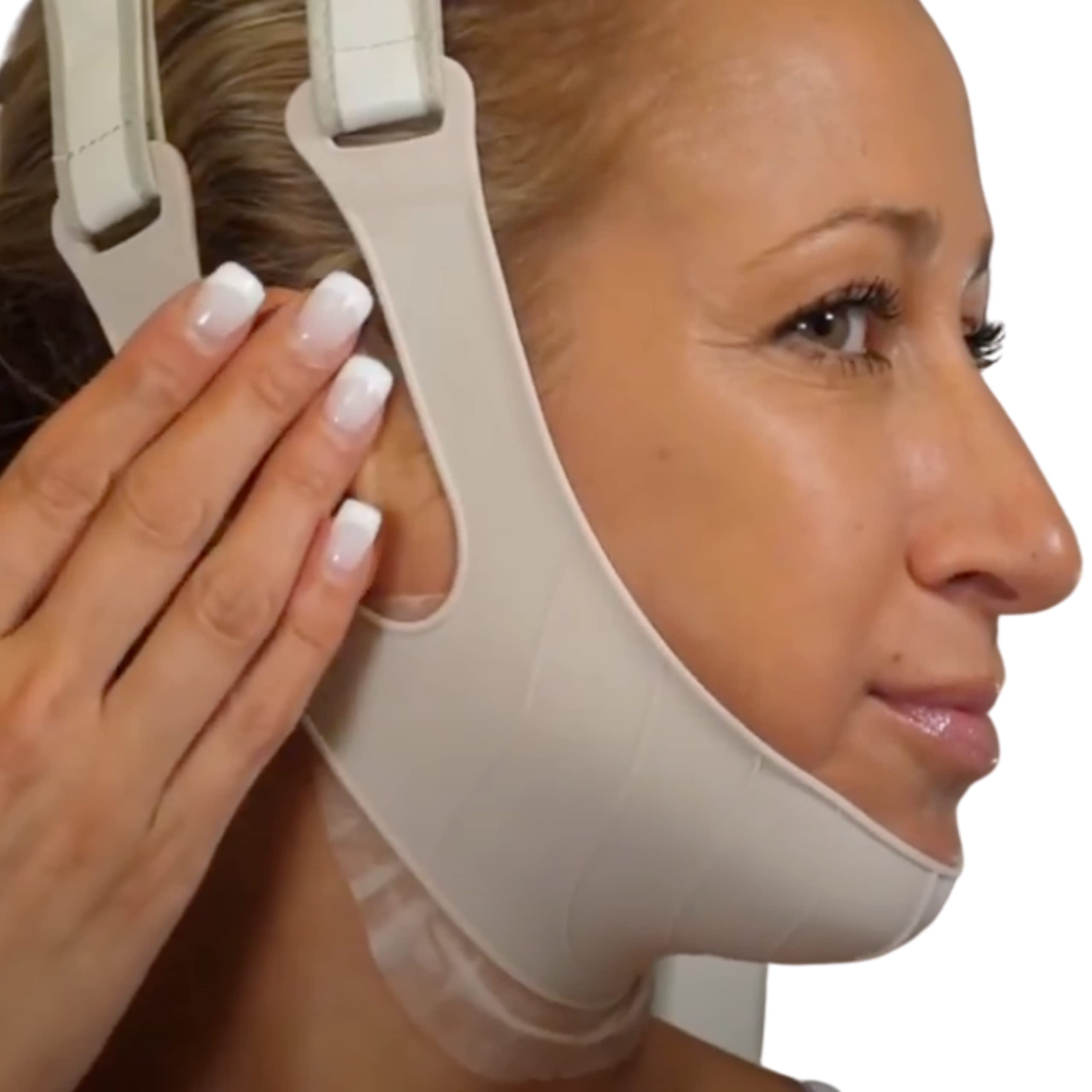Neck, Chin & Jawline Sculpting V Line Chin Facial Mask and - Face Sagging Skin Garment Strap Bandage. Anacis