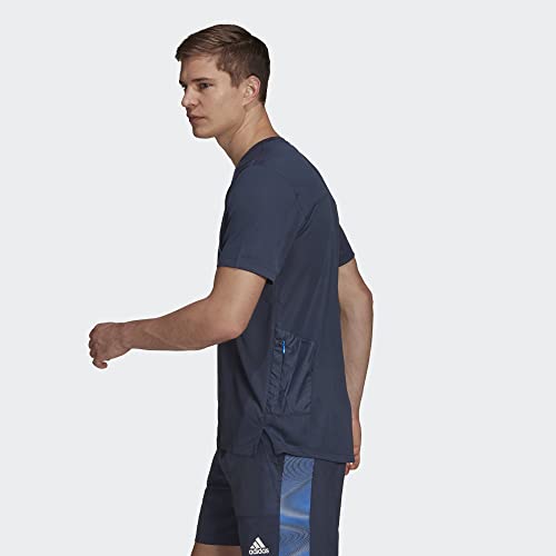 adidas Men's Seasonals Tee, Legend Ink, Large