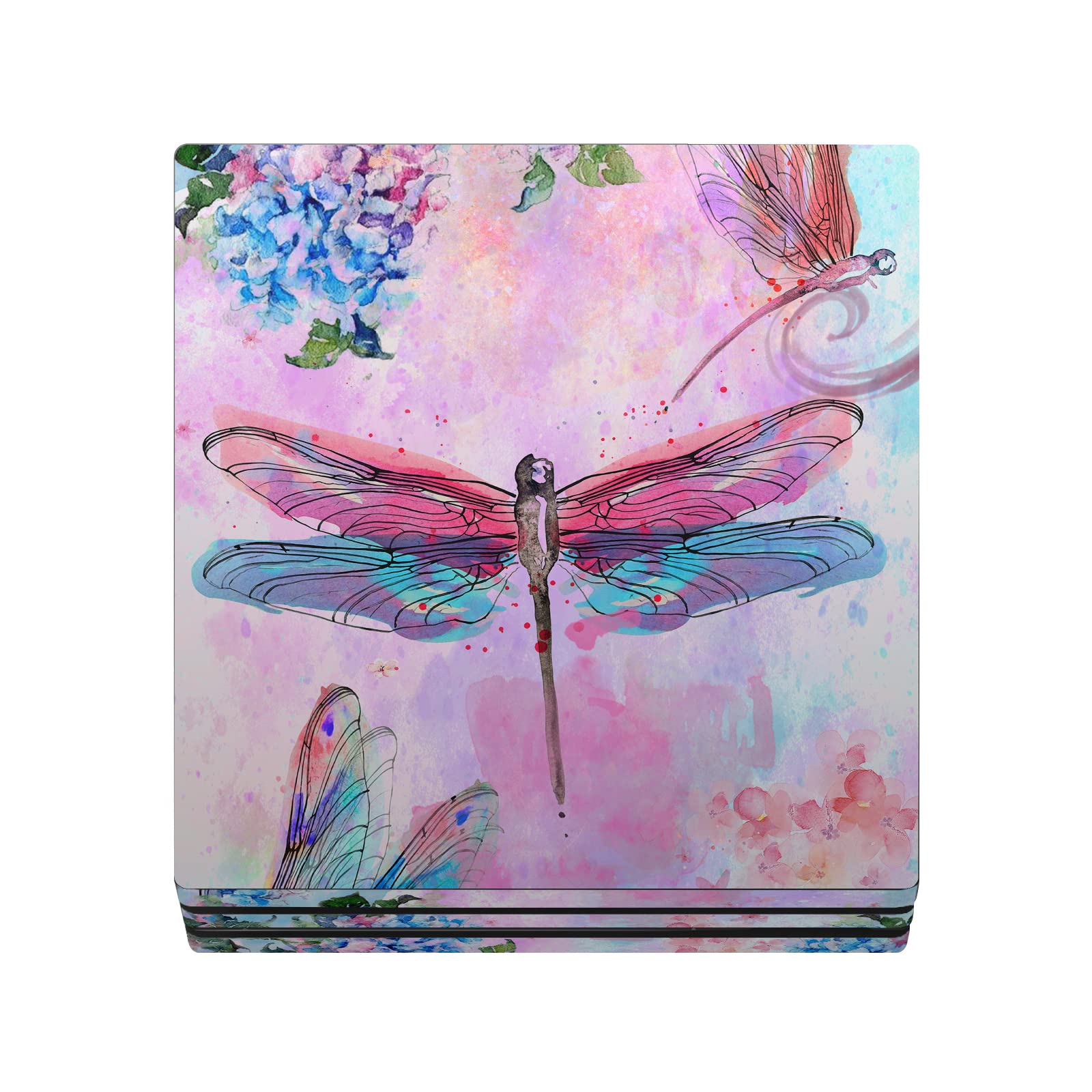 Head Case Designs Officially Licensed Jena DellaGrottaglia Dragonflies Animals Vinyl Sticker Gaming Skin Decal Cover Compatible With Sony PlayStation 4 PS4 Pro Console