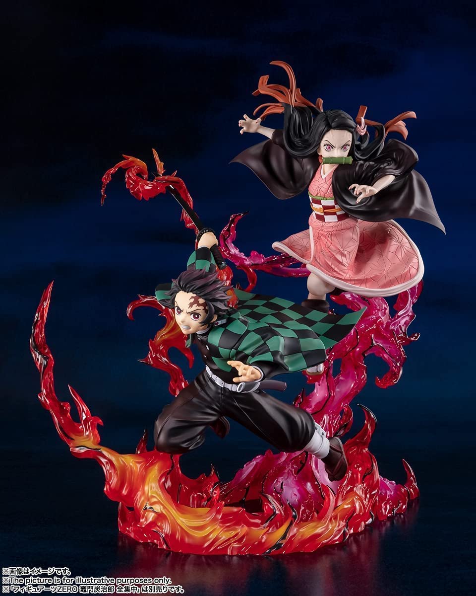 TAMASHII NATIONS - Demon Slayer: Kimetsu no Yaiba - Nezuko Kamado Blood Demon Art, Bandai Spirits FiguartsZERO Collectible Statue