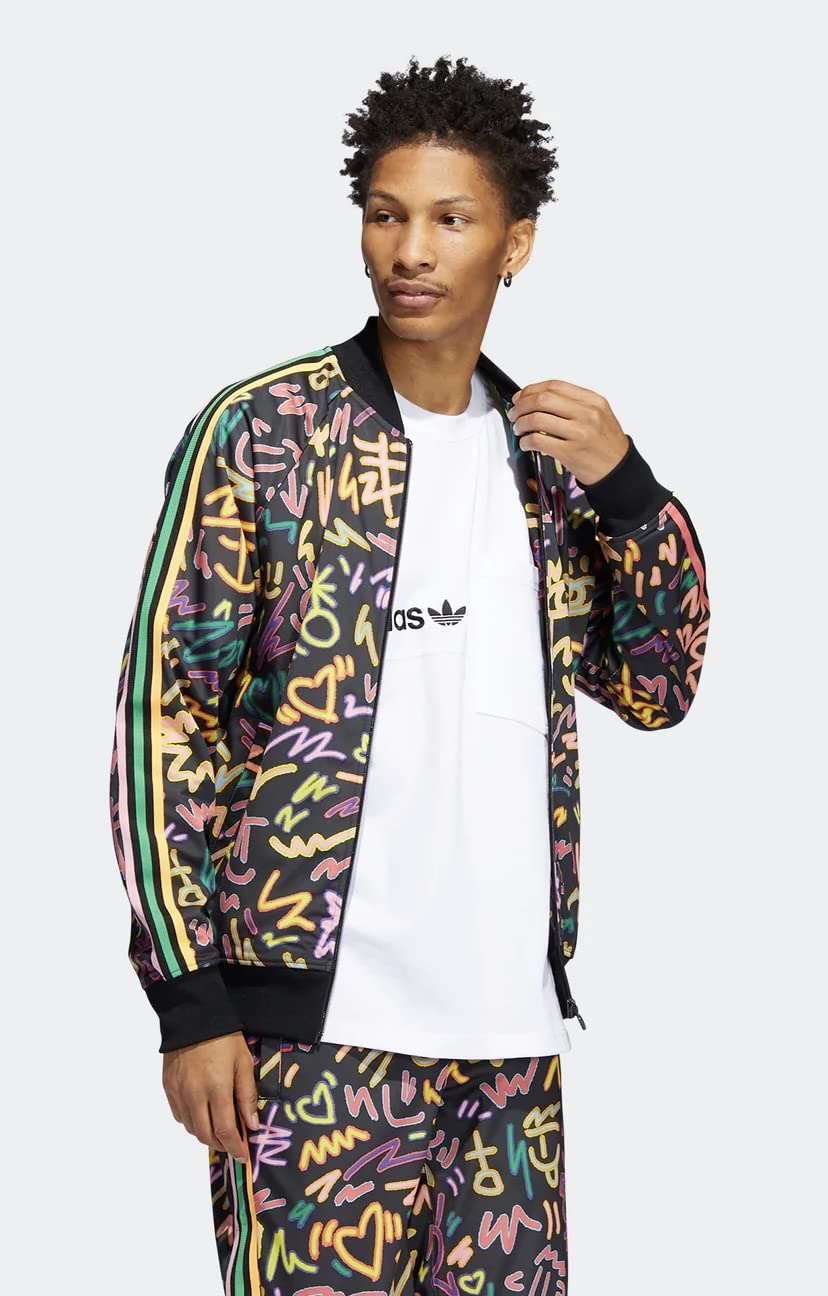 adidas Originals Love Unites Superstar Tracktop, Multicolor, Large