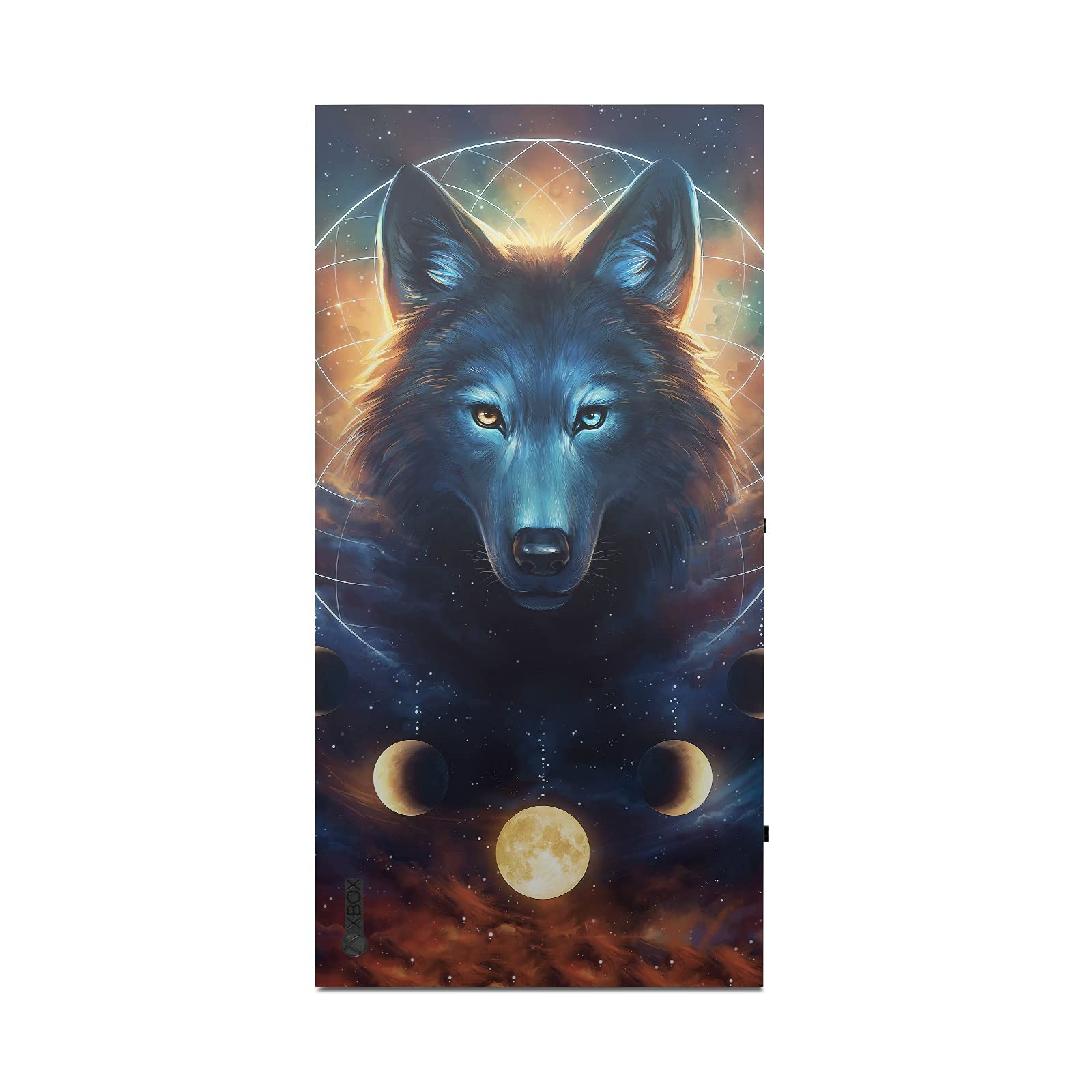 Head Case Designs Officially Licensed Jonas JoJoesArt Jödicke Dreamcatcher Wolf Art Mix Vinyl Sticker Gaming Skin Case Cover Compatible with Xbox Series X Console and Controller Bundle