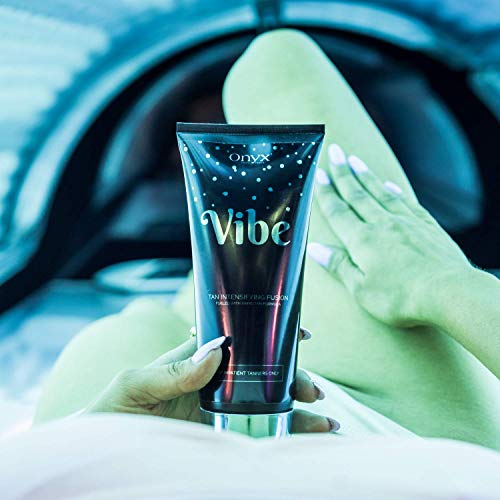 Onyx Vibe Advanced Indoor Tanning Accelerator β Elevate Your Tanning Experience and Achieve a Perfect, Naturally Radiant Sun-Kissed Tan with Zero Bronzer for a Flawless Finish