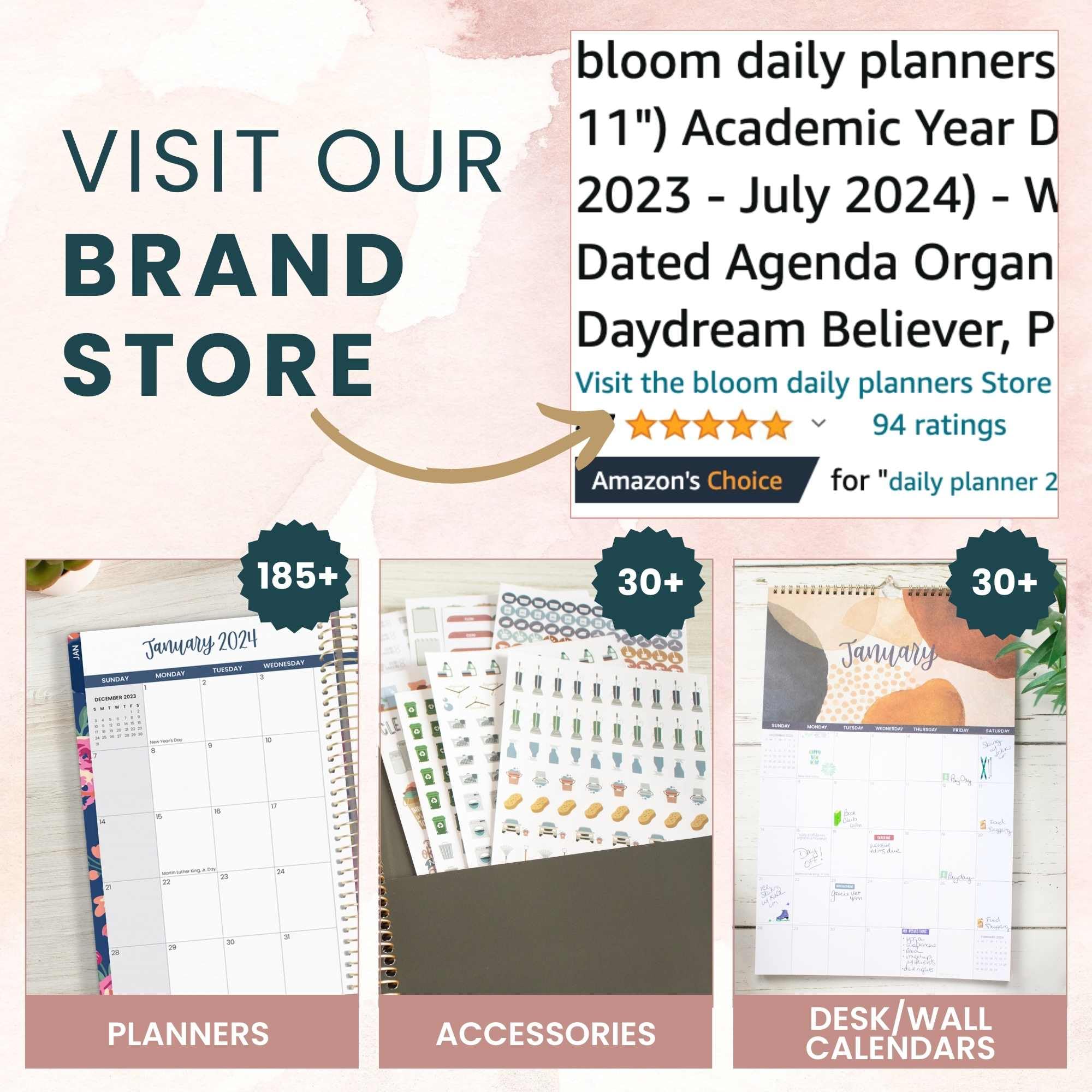 bloom daily planners Student Empowerment Card Deck - Cute Sentimental Quote Cards for Teachers to Give Kids - Set of Thirty 3" x 3" Cards - Assorted Designs