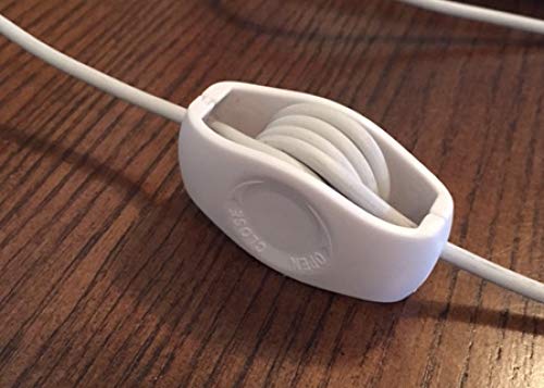 Parent Units Cord Wrap Wire Holder, White