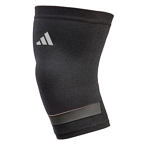 adidas Performance Climacool Knee Support Sleeve - Knee Sleeve for Support, Training, and Competitions - Ergonomic Design, Silicone Grip, Breathable Seamless Design - Black, Medium