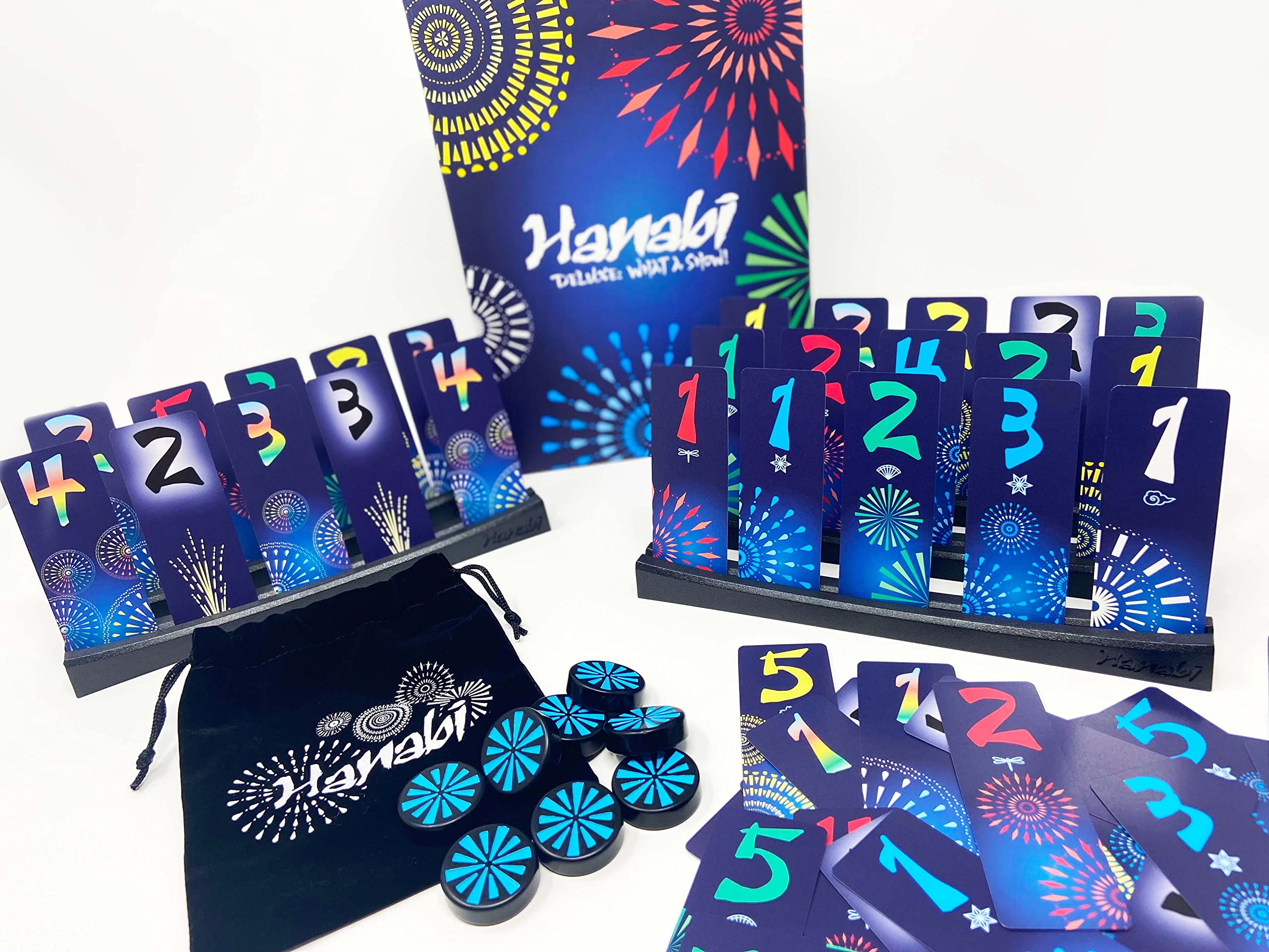 Cocktail Games | Hanabi: Deluxe | Card Game | Ages 8+ | 2-5 Players | 30 Minutes Playing Time