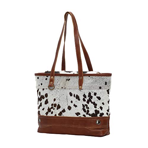 Combined Leather & Hairon Bag