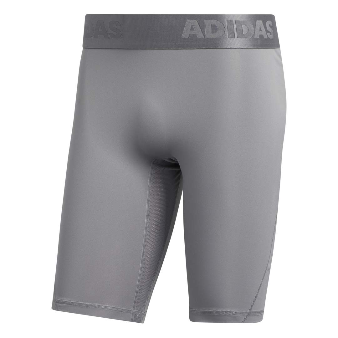 adidas mens Alphaskin Sport Shorts Tights Grey Small