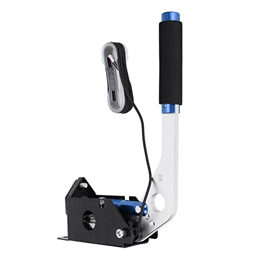 Game Handbrake, High Hardness Aluminium Alloy Easy Installation Linear Game Handbrake for G27 G25 G29(Blue)