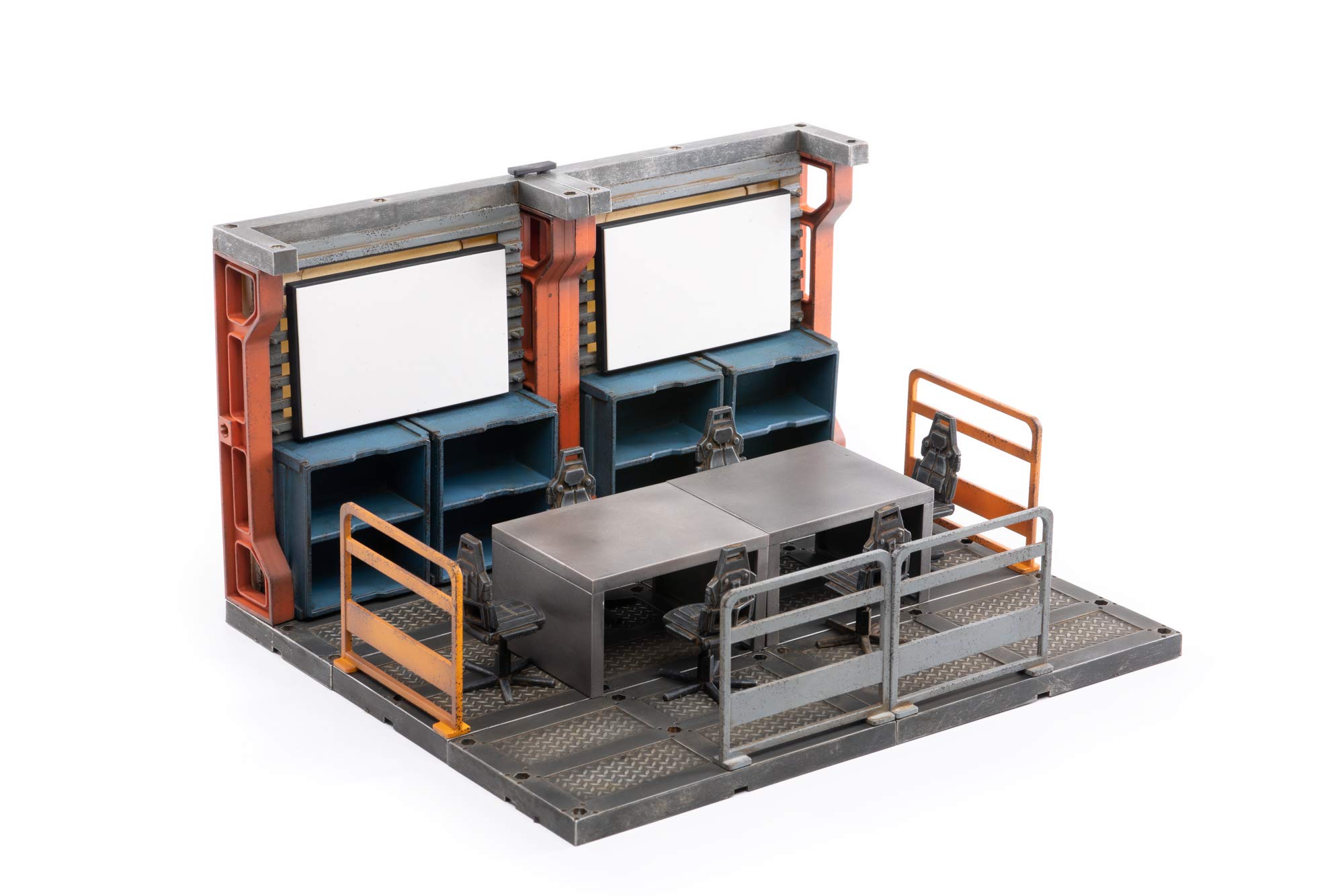 HiPlay JoyToy Science-Fiction Theme Scene Base for 1/18 Scale Action Figures- 1/18 Mecha Depot:Meeting Area JT0913