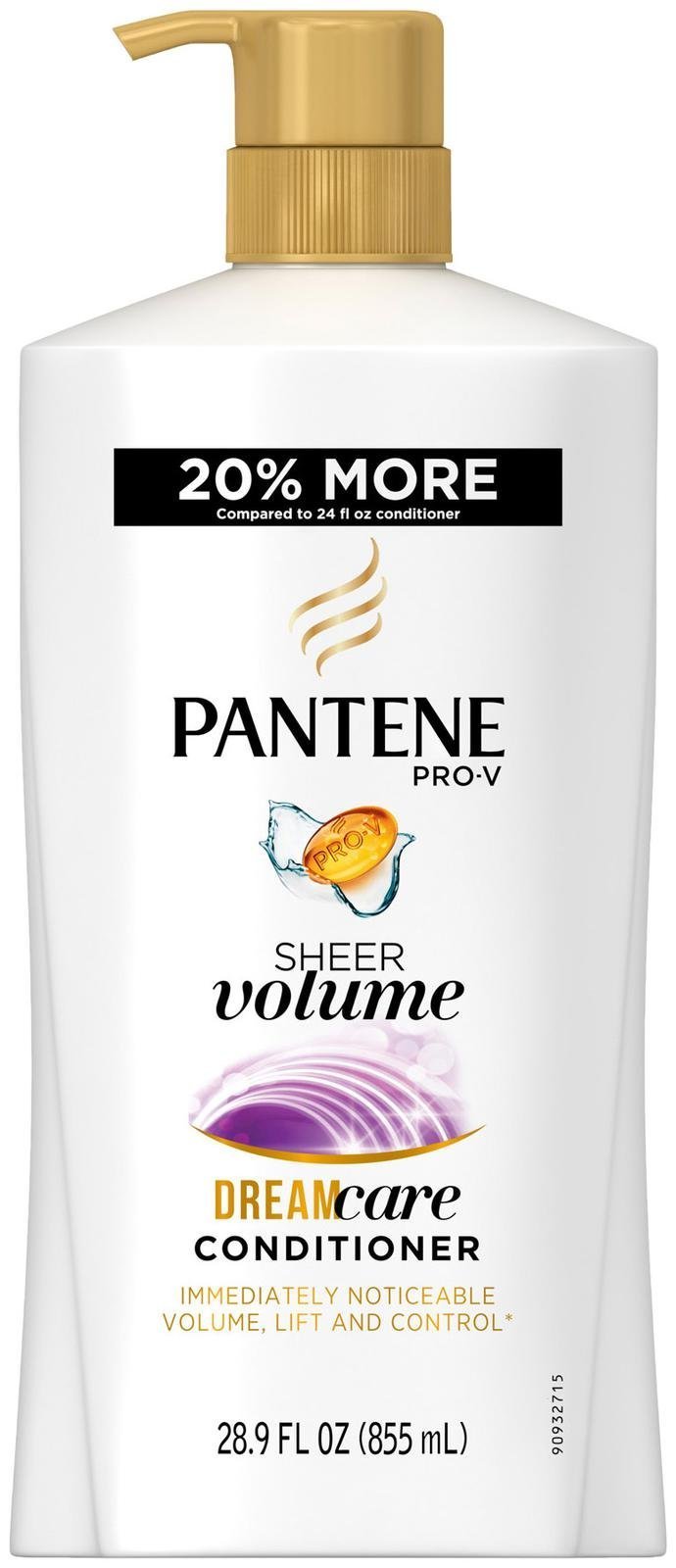 Pantene Pro-v Sheer Volume Conditioner, 28.9 Fl Oz, 2.21 Pound