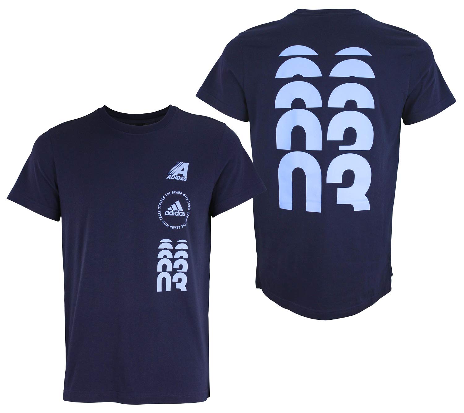 adidas Mens Hyper Stack TEE Legink Size L