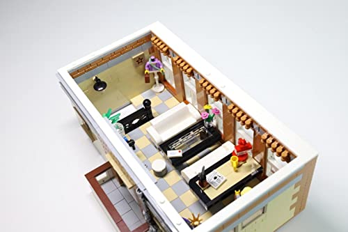 General Jim's Crystal Palace City Modular Building Blocks MOC 2 Floor Shopping Store 3804 Piece Building Blocks Bricks House Toy Building Set with All Accessories Shown for Teens and Adults