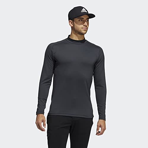 adidas Men's Cold.RDY Baselayer, Carbon, Small