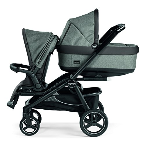 Peg Perego Pop-Up Seat for Triplette Stroller - Compatible with The Triplette, Duette, and Team Strollers - Made in Italy - Terracotta