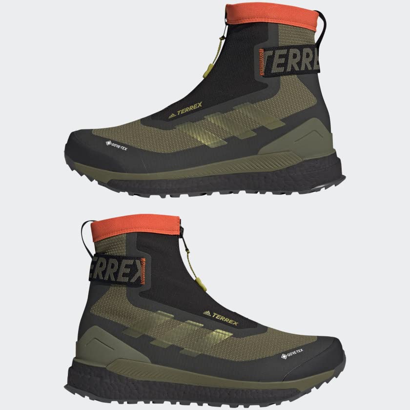 adidas Terrex Free Hiker Cold.RDY Hiking Boots Men's, Green, Size 12