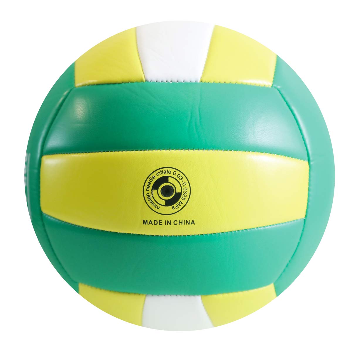 Actvivid Clasico Outdoor Beach Volleyball Gifts for Childs,Come with Pump and Needle (Yellow)