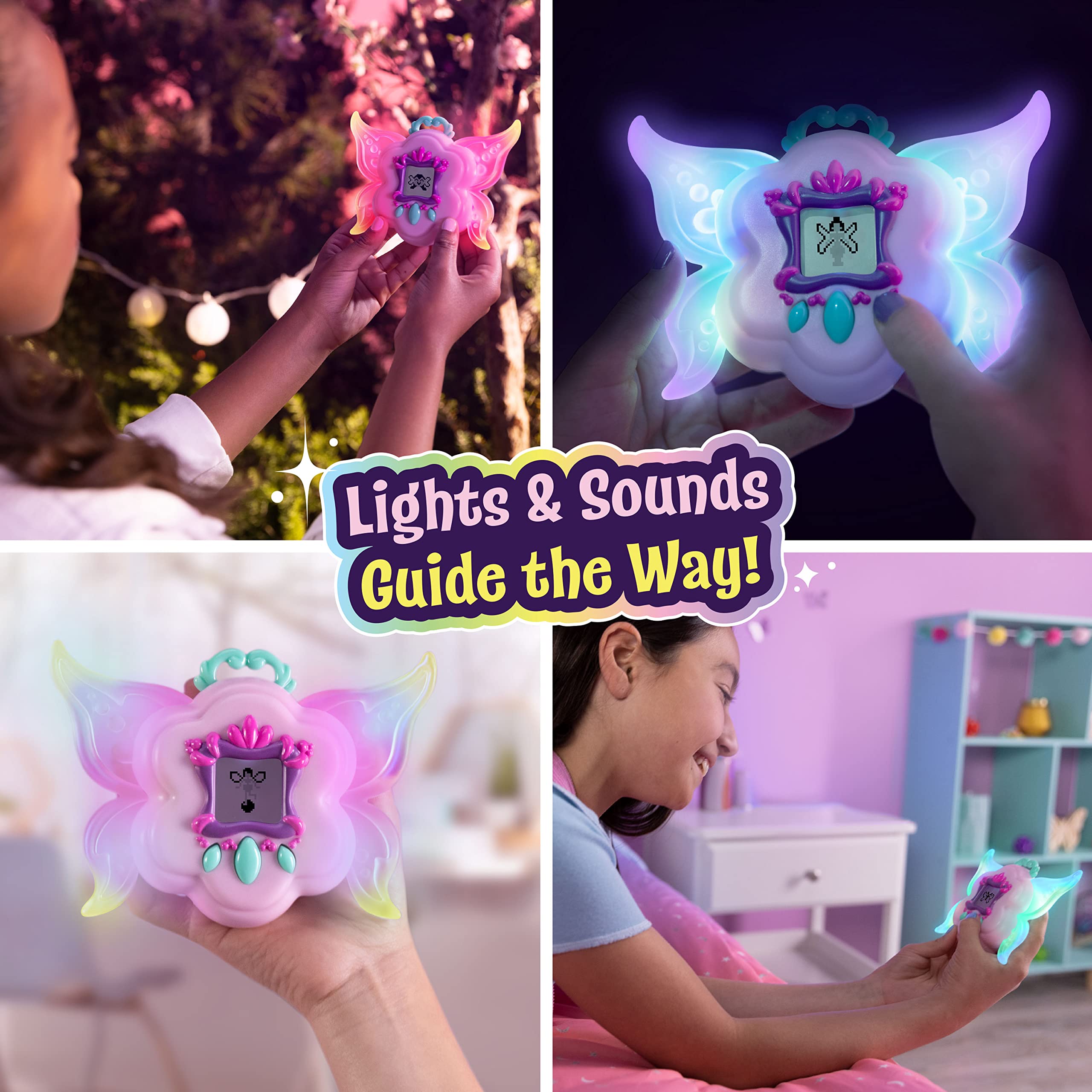 Got2Glow Fairies Got2Glow Baby Fairy Finder β Magic Fairy Jar Includes 20+ Virtual Baby Fairies β Find Fairies On-The-Go