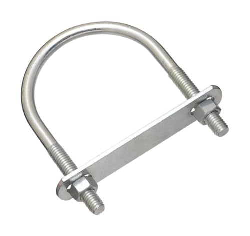National Hardware N222-217 U Bolt, 652, 652-3/8"x3 x4-1/2, Zinc Plated