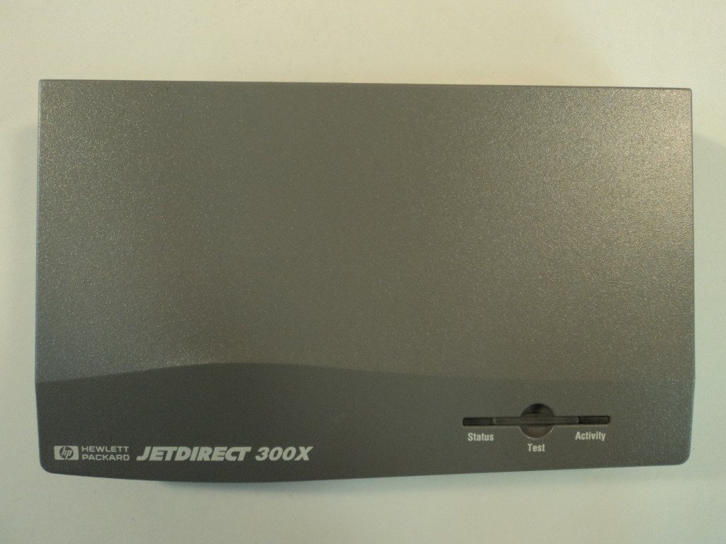 Hewlett Packard Jetdirect 300X Enet External 10/100 Single Port Rj45